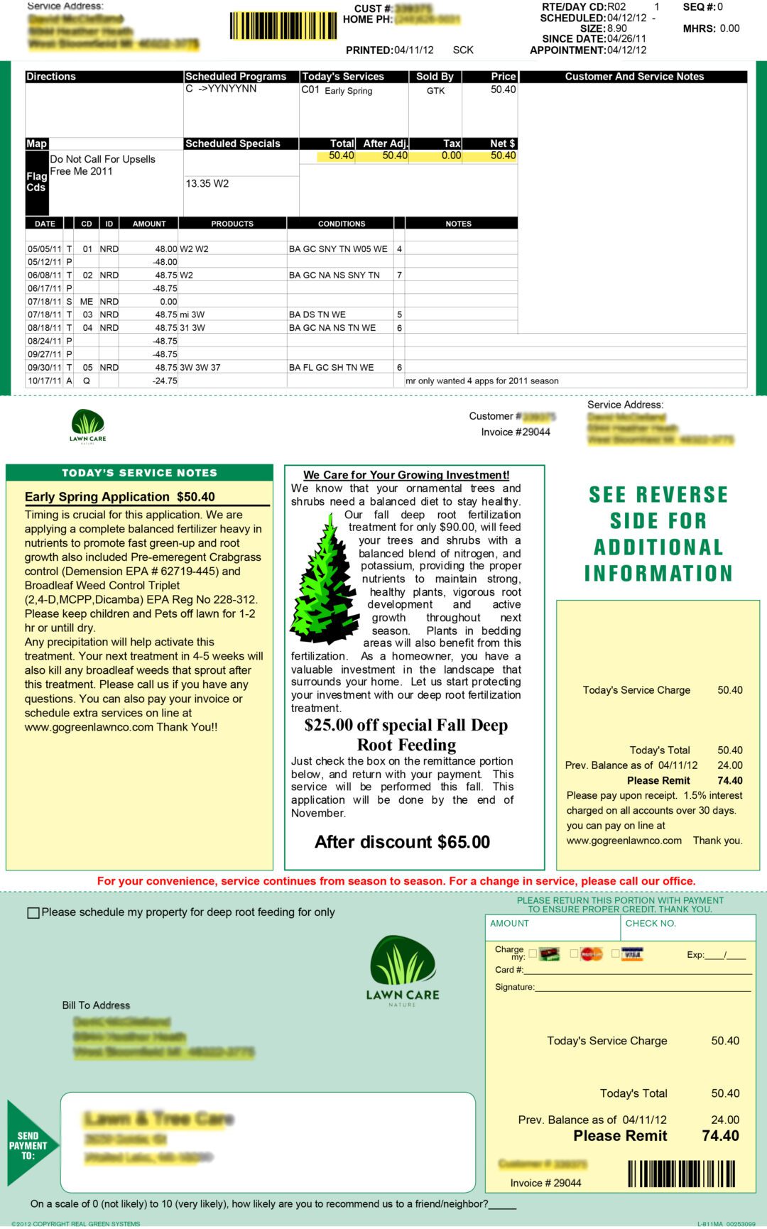 How to Make a Landscaping Invoice (With Examples) | RealGreen